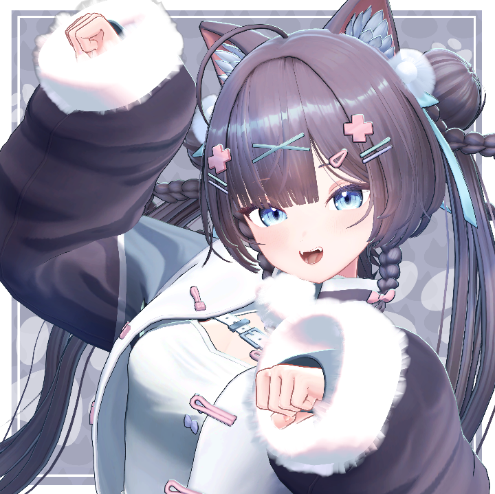 【VRChat】KYALÓNG with Mao Mao costume set by goLdentakasan - Avatown