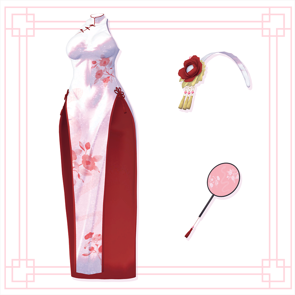 【VRChat】China Dress by goLdentakasan - Avatown